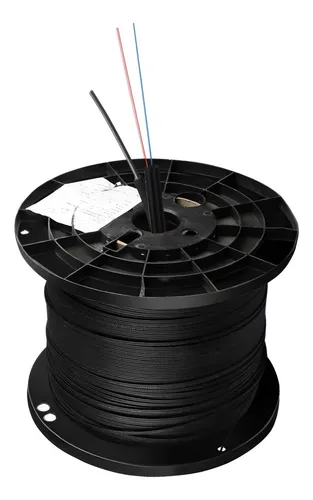 FIBER DROP CABLE 2HILOS , GJYXCH-2,G657A2,1.0 messenger wire, 1km/drum ...